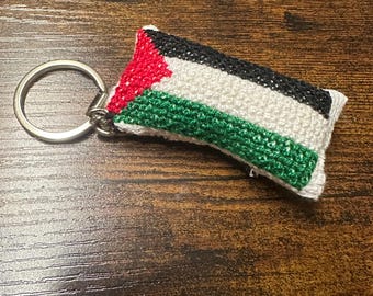Palestine Flag Keychain - Etsy