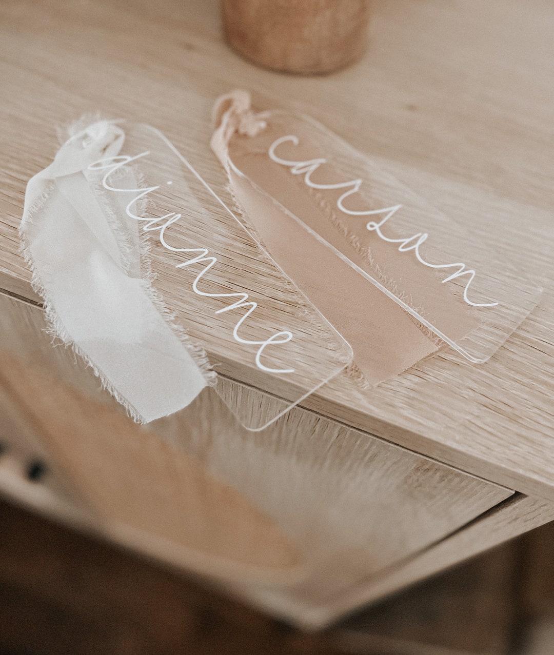 Acrylic Bookmark, Personalized Gift, Gifts for Her - Etsy