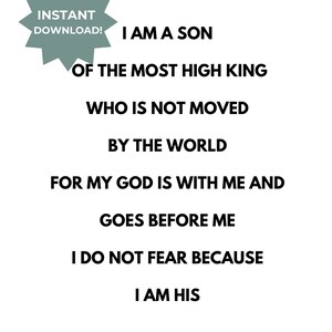 Hijo del rey, imprimible, descarga instantánea - Etsy México