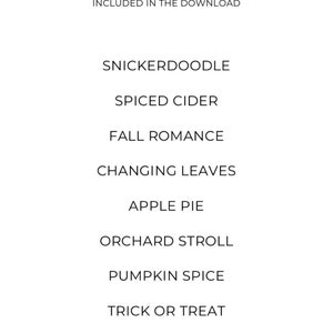 Diffuser Blend Labels, Essential Oils, Printable Download - Etsy