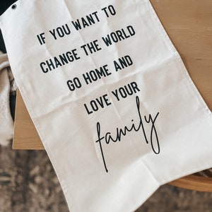 Change the World, Family, Banner - Etsy