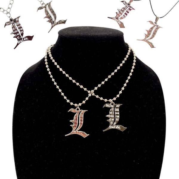 Death Note Necklace - Etsy