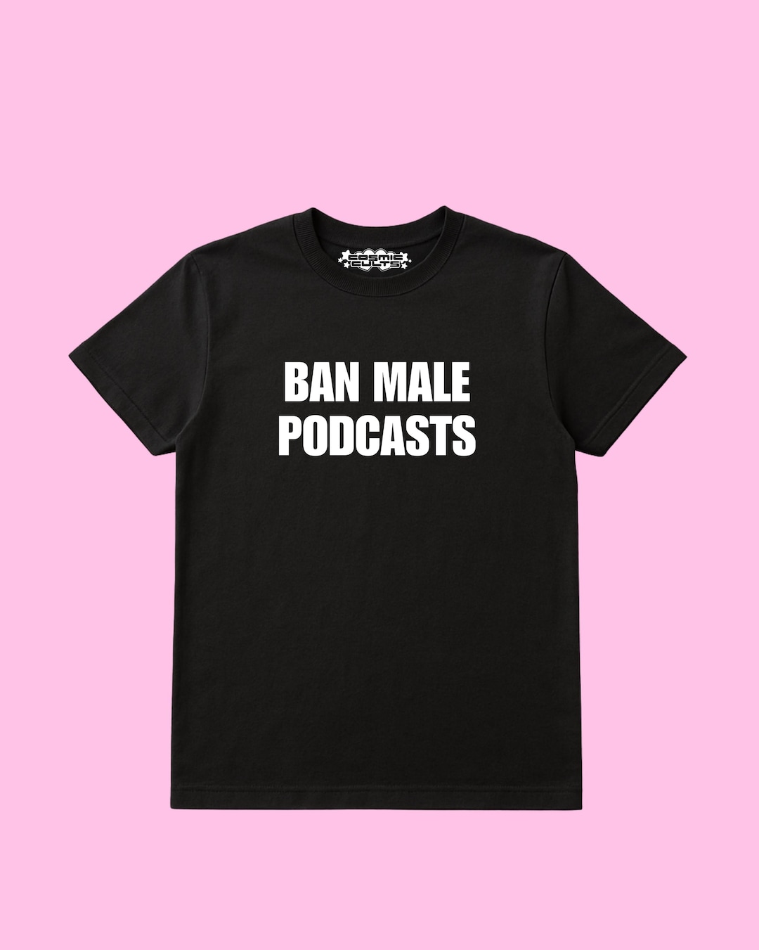 Ban Male Podcasts | Y2K Graphic | Weirdcore Shirt | Custom | Alt Shirt ...