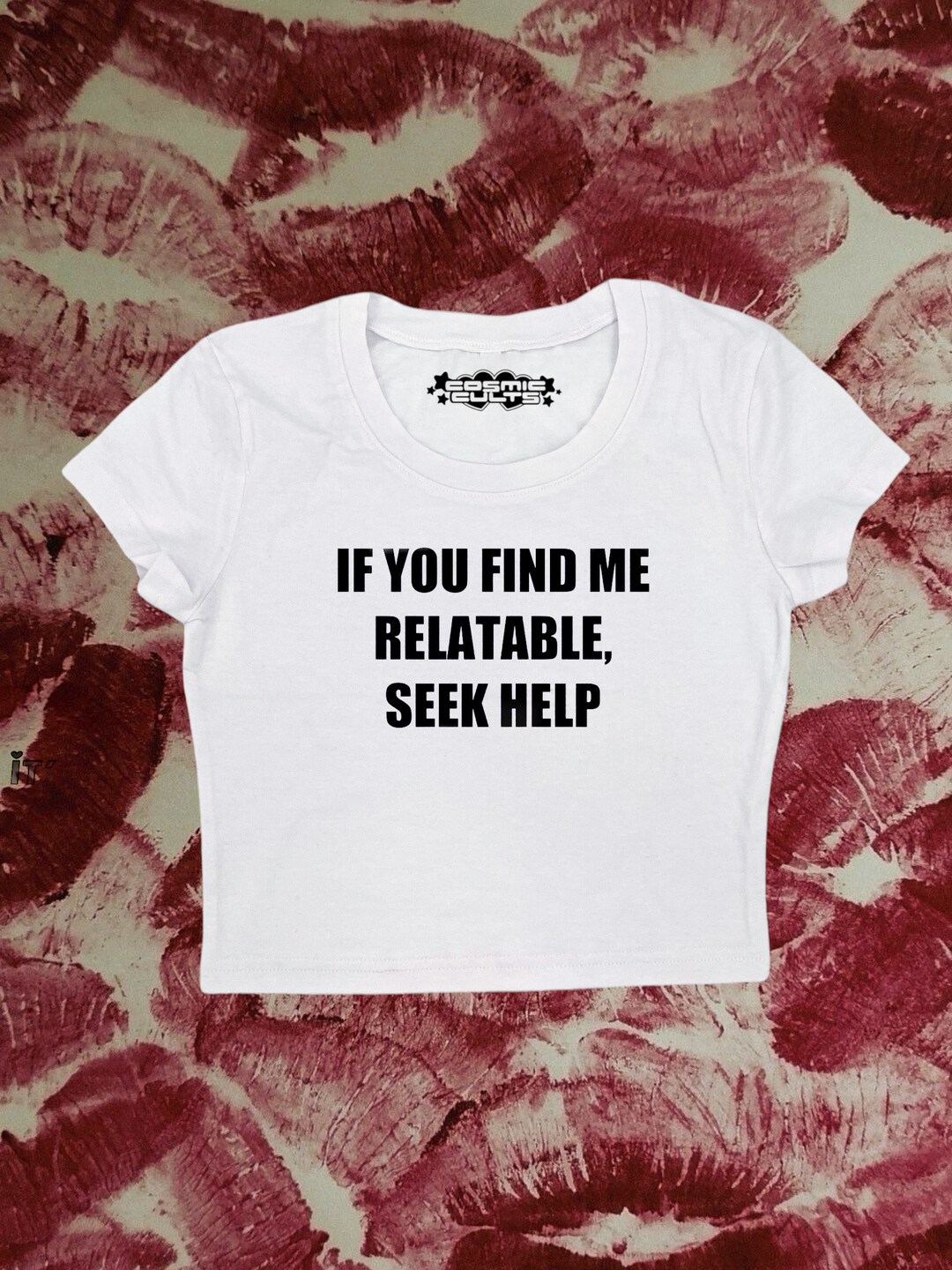If You Find Me Relatable Seek Help Coquette Clothing, Coquette Top, Y2k ...