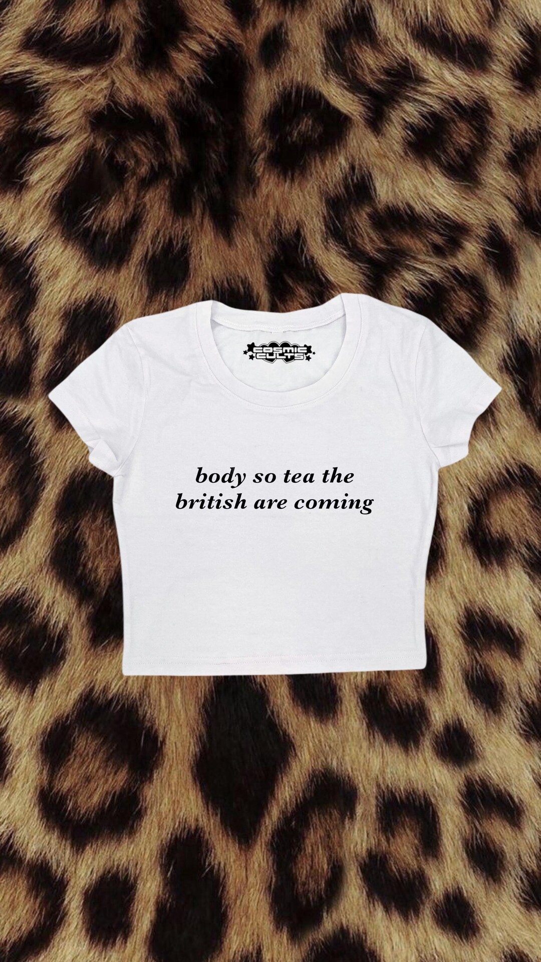 Body so Tea the British Are Coming Clothing, Coquette Top, Y2k Baby Tee ...