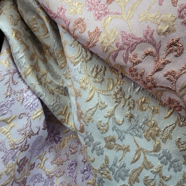 Jacquard Brocade Fabric - Etsy