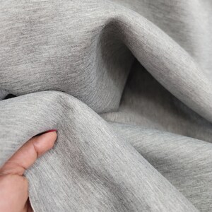 Gray Stretch Spandex Jumbo Fabric Sold by the Yard Super Techno - Etsy