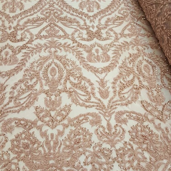 Dusty Rose Lace - Etsy