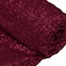 Burgundy Sequin Fabric by the Yard Sequin Fabric Perfect | Etsy