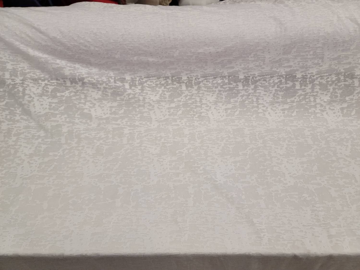 White Jersey Knit Stretch Fabric by the Yard Tie Dye Sheer | Etsy