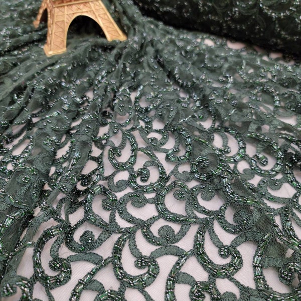 Green Lace Dress - Etsy