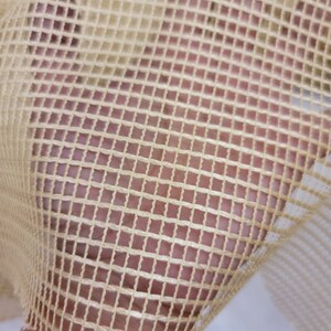 Fabric Sold by the Yard Champagne Gold Fish Net Double Width 108 Inch W ...