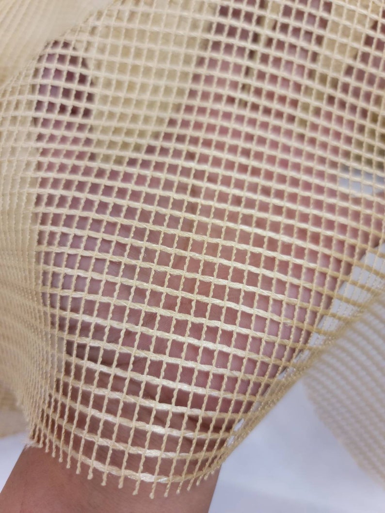 Fabric Sold by the Yard Champagne Gold Fish Net Double Width - Etsy