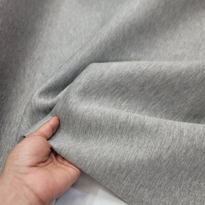 Gray Stretch Spandex Jumbo Fabric Sold by the Yard Super Techno - Etsy