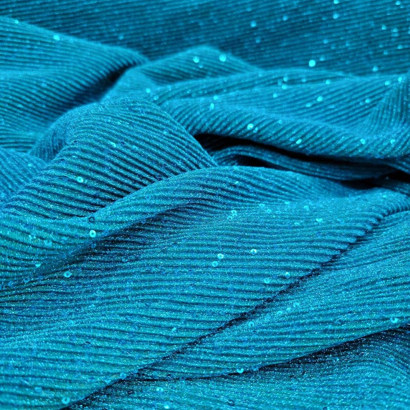 Teal Blue Fabric - Etsy