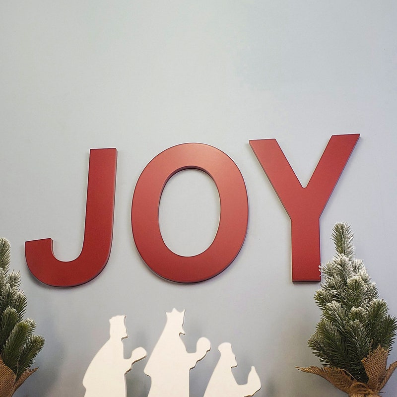 Wooden Joy Sign - Etsy