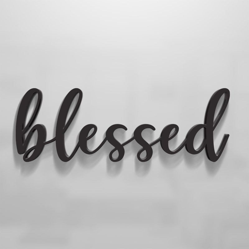 Blessed Sign - Etsy