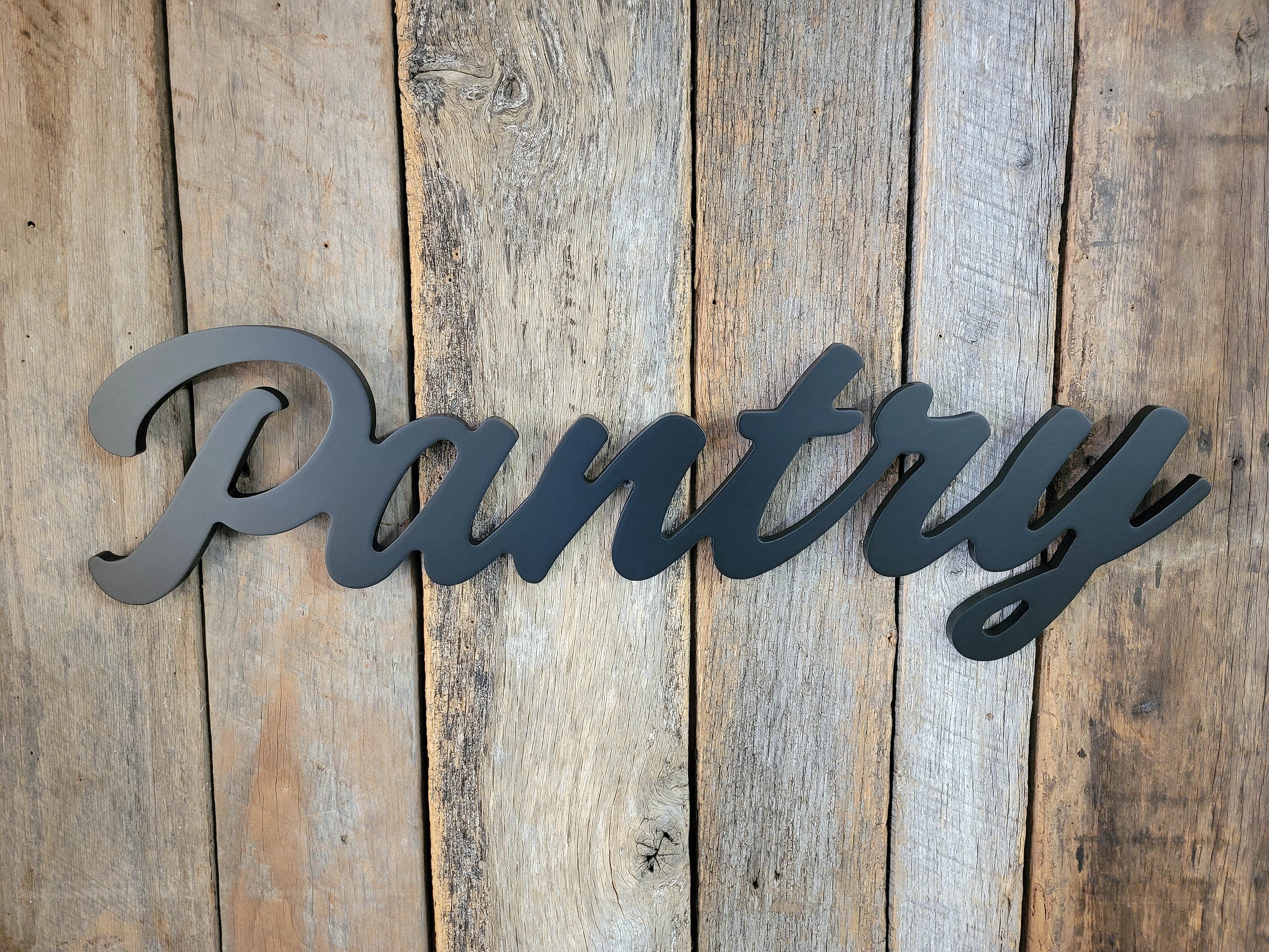 Wood Pantry Sign | Pantry Sign for Kitchen | Farmhouse Wall Decor ...