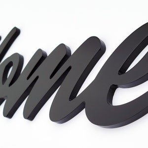 HOME Sign - Painted Home Letters for Wall Decor – Wooden Letter ...