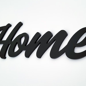 HOME Sign - Painted Home Letters for Wall Decor – Wooden Letter ...