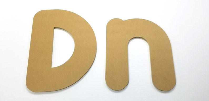 Round Wooden Letters 10 Inch Letters to 44 Inch Custom - Etsy