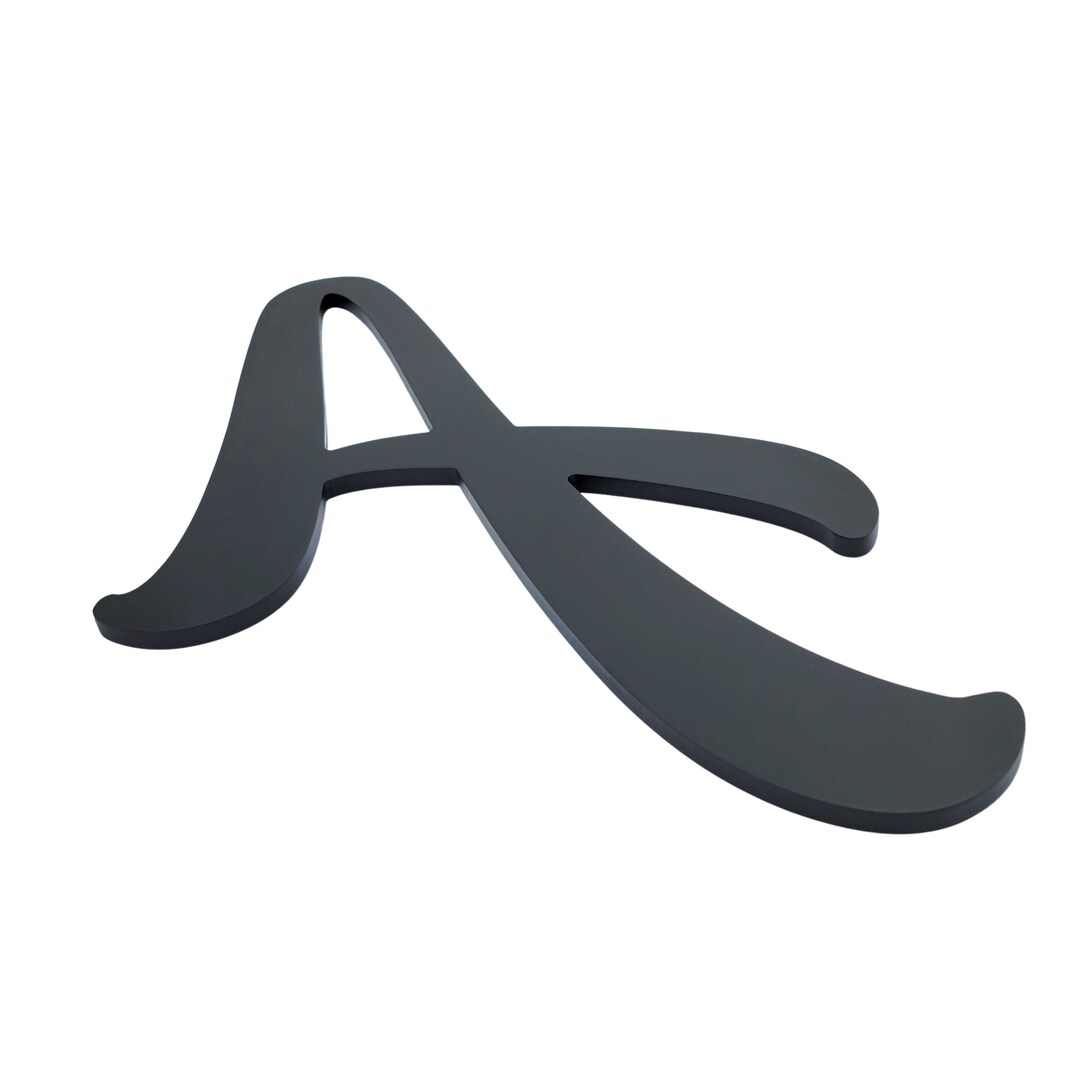 Retro Painted Wall Letters - Large Wooden Letters - BOHO Monogram ...