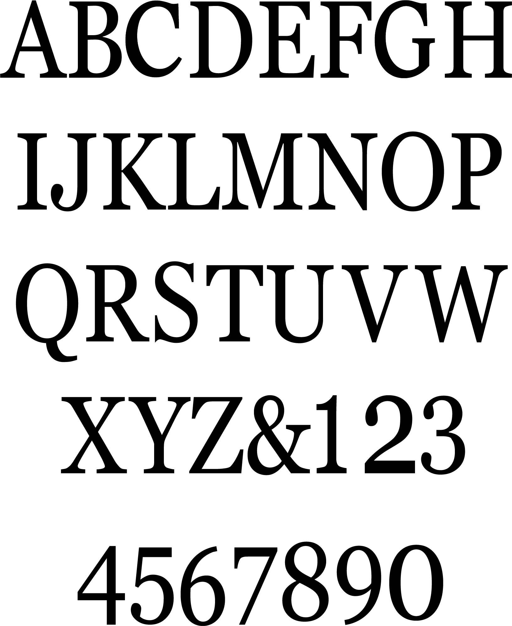 Outdoor Letters Serif Numbers and Letters for Front Porch - Etsy