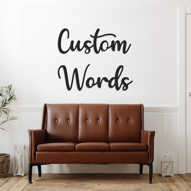 Wooden Words - Etsy