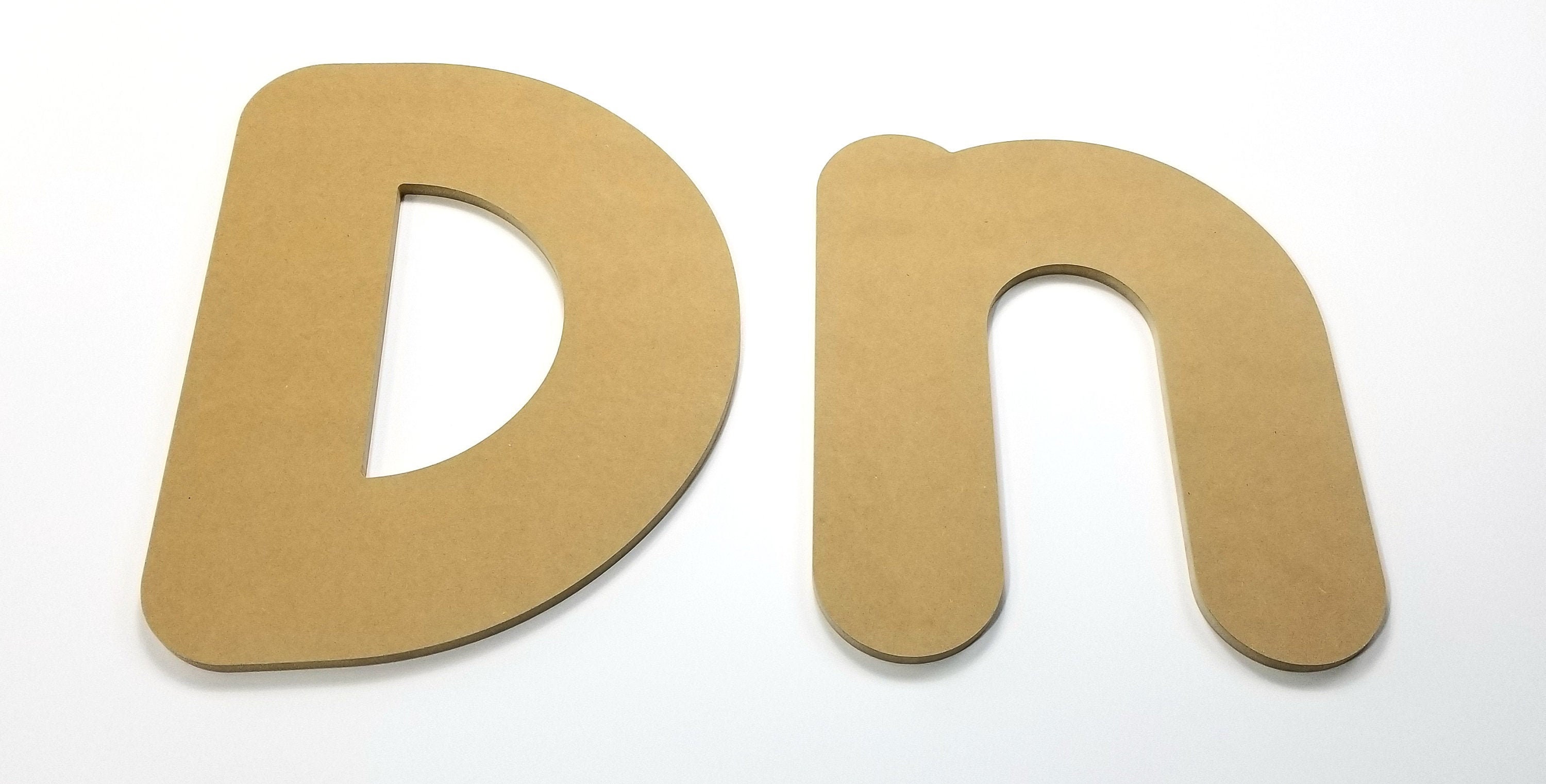 Round Wooden Letters 10 Inch Letters to 44 Inch Custom - Etsy