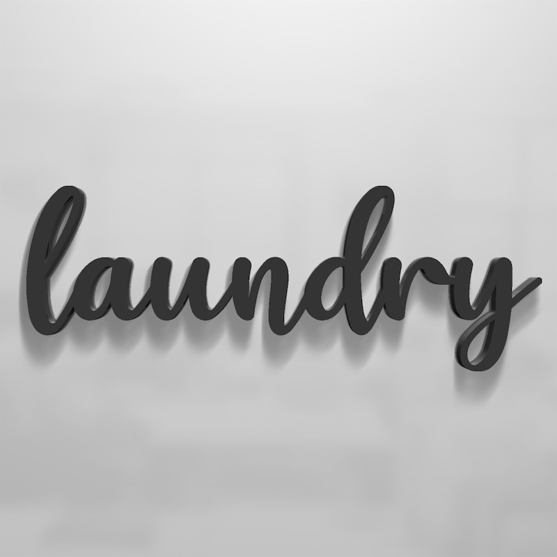 Laundry Sign - Etsy