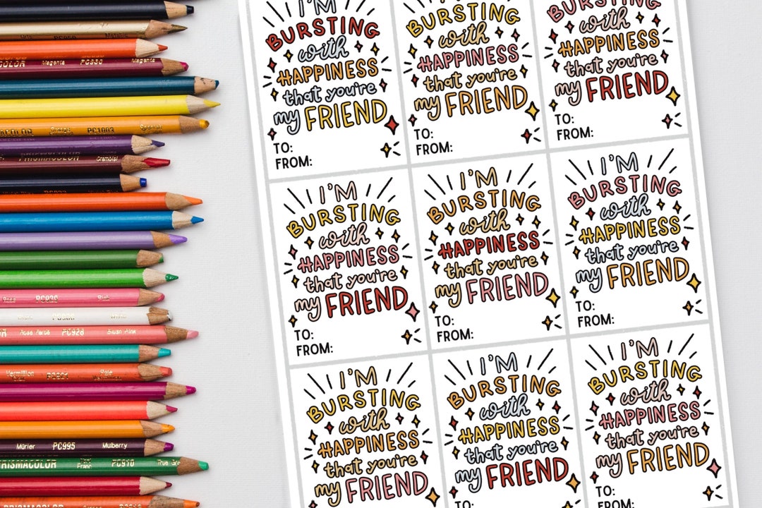 Starburst Valentines Coloring Page DIY Valentines Children's Printable ...