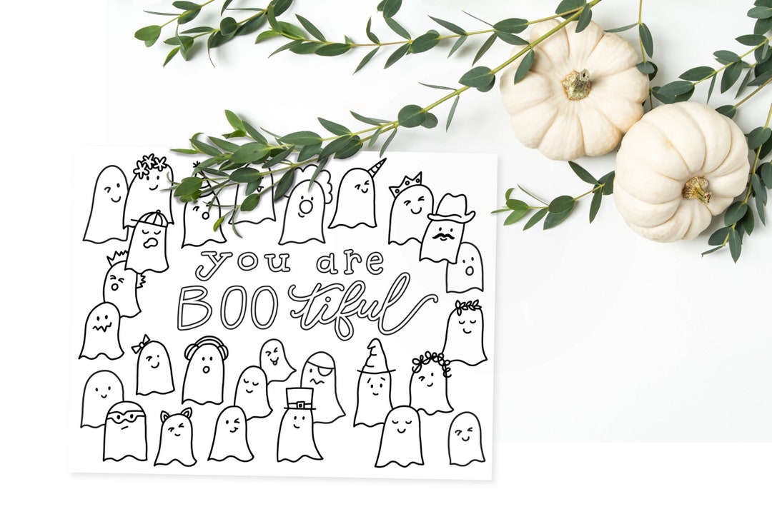 Halloween Coloring Pages | Cute & Punny | Printable Kids' Coloring ...