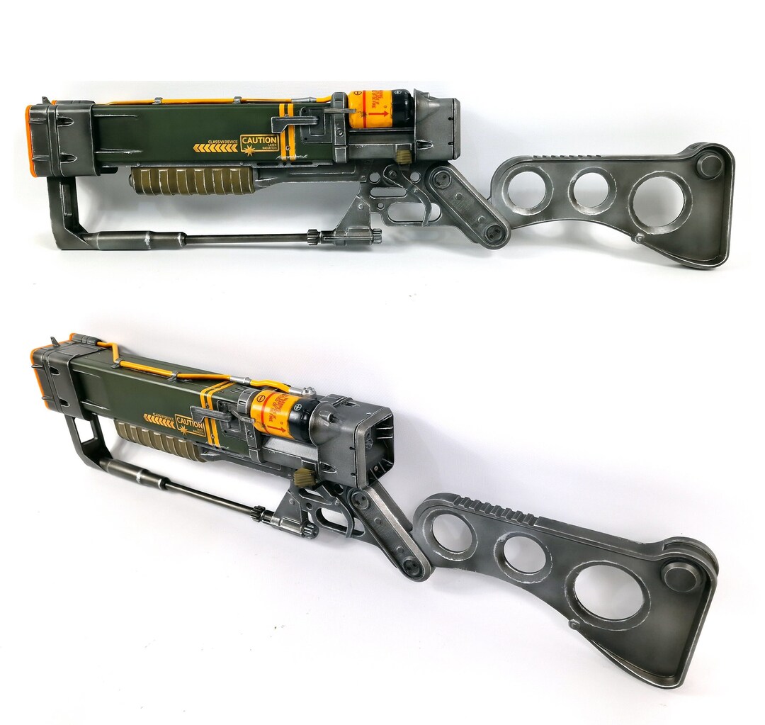 Fallout 3 New Vegas Inspired Laser Rifle 1:1 Scale Collector's Item ...