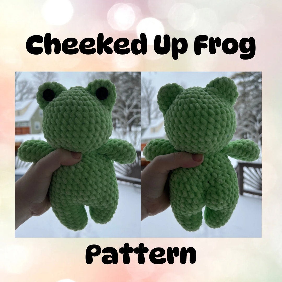 Cheeked up Frog - Etsy
