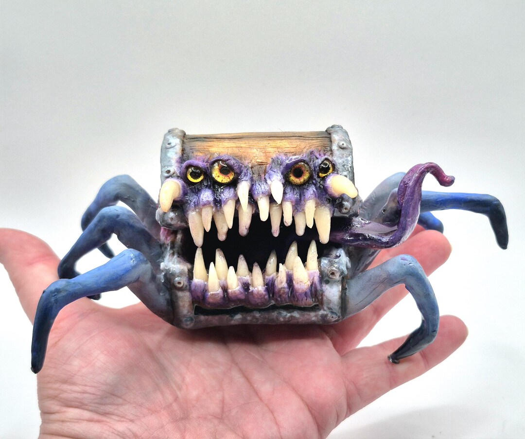 SKITTERING MIMIC! Horror Monster Creature Spider OOAK Cthulu Cryptid ...