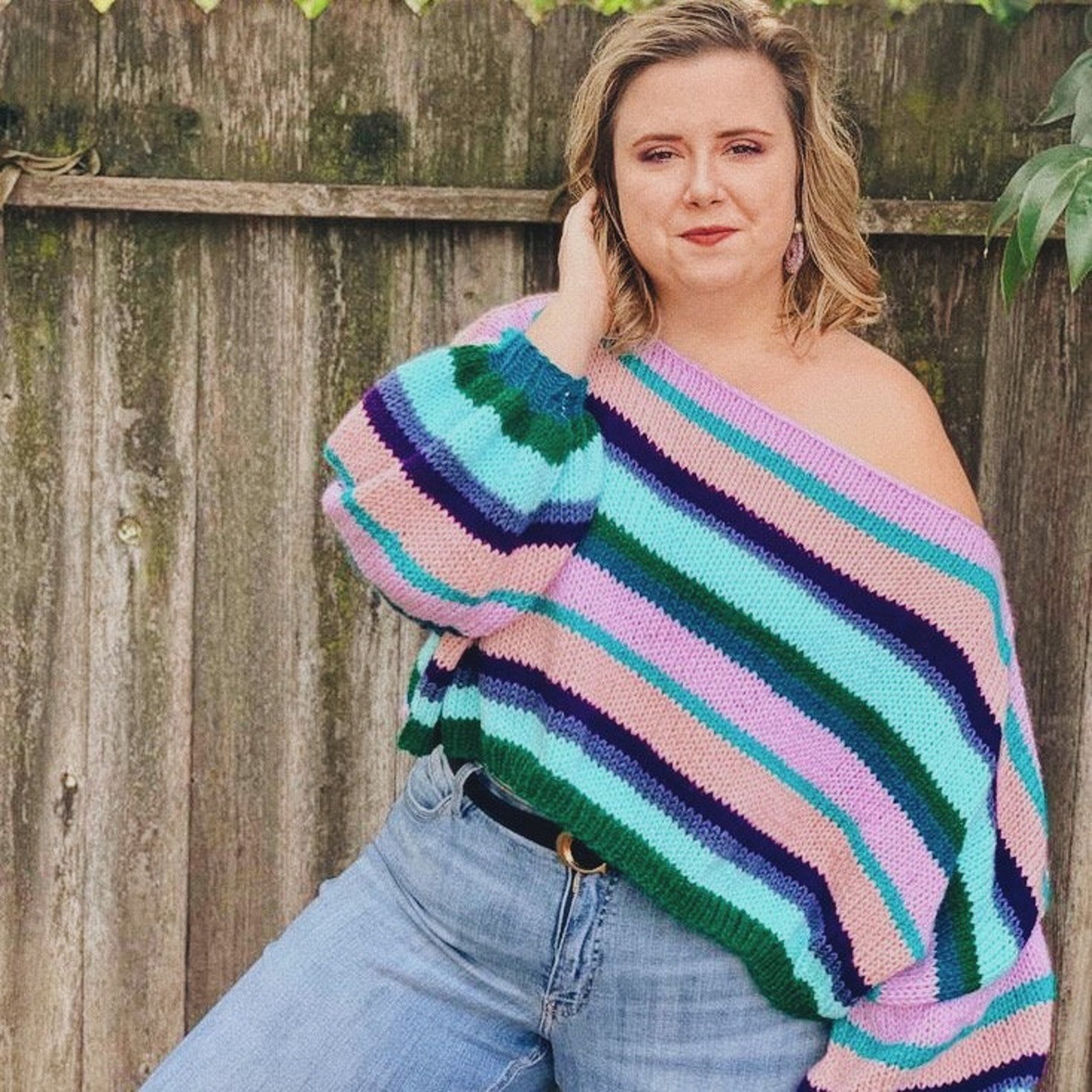 Digital Knitting Pattern Tulip Sweater Pattern - Etsy