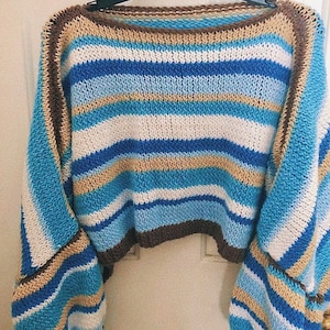 Digital Knitting Pattern - Tulip Sweater Pattern - Etsy
