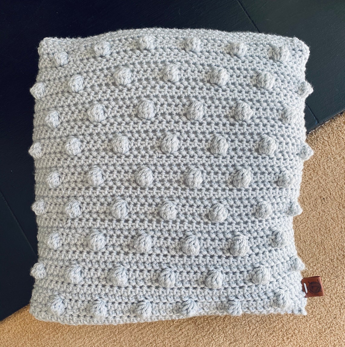 Kobe Bobble Cushion CROCHET PATTERN UK Terms - Etsy