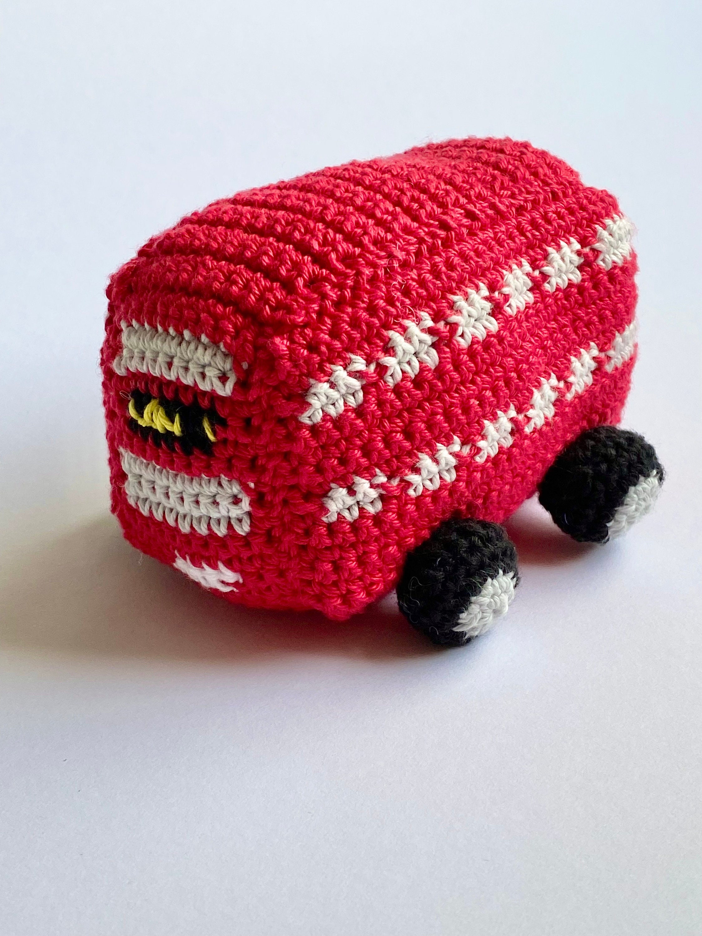 Amigurumi London Bus CROCHET PATTERN US Terms - Etsy