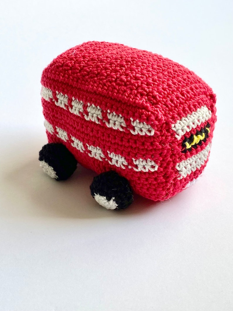 Amigurumi London Bus CROCHET PATTERN US Terms - Etsy