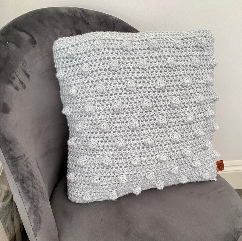 Kobe Bobble Cushion CROCHET PATTERN UK Terms - Etsy
