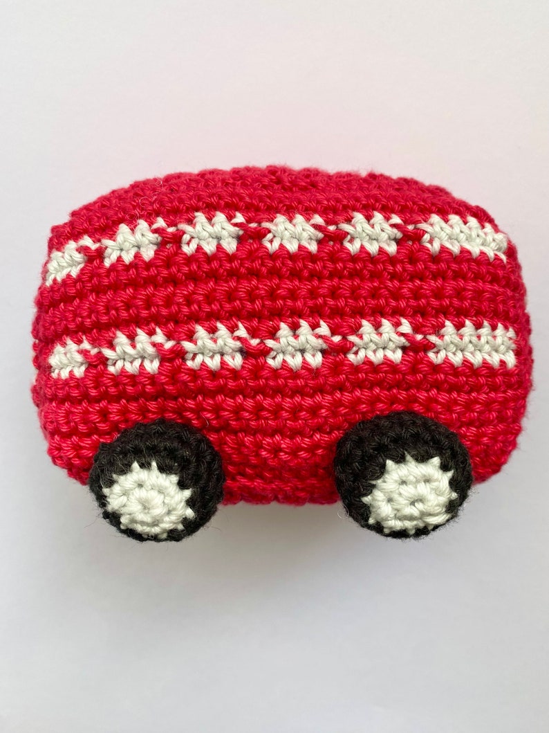 Amigurumi London Bus - CROCHET PATTERN (US Terms) - Etsy