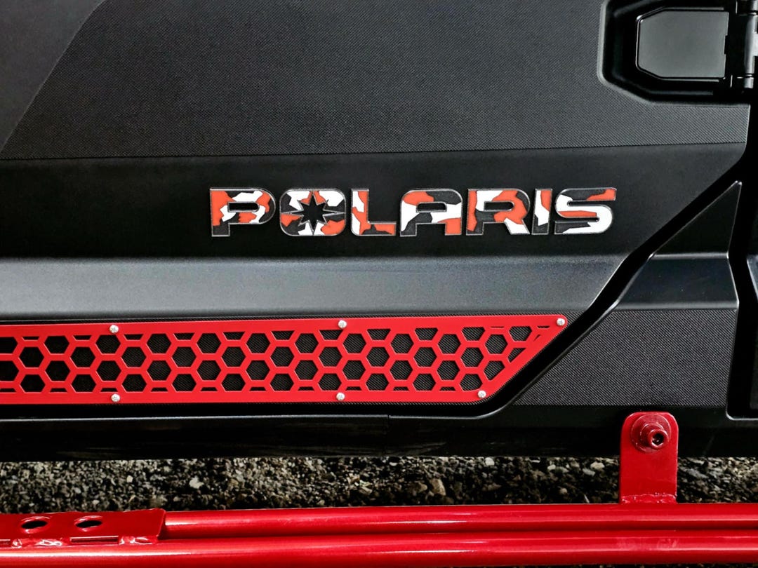 Polaris Ranger 1500 XD 1.2mm 3D Printed Side Door Emblems - PLEASE READ ...