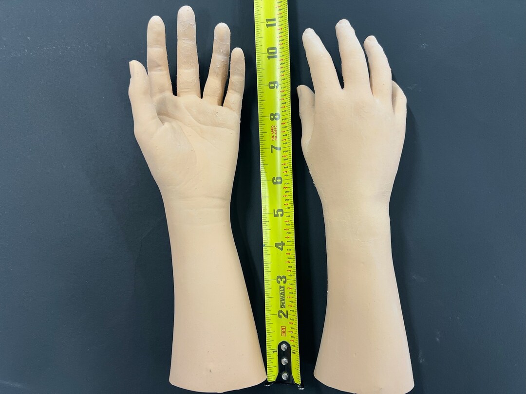 Prop Hands Fake Hands -CHILD/SMALL Latex - Unpainted - Add for Foam ...