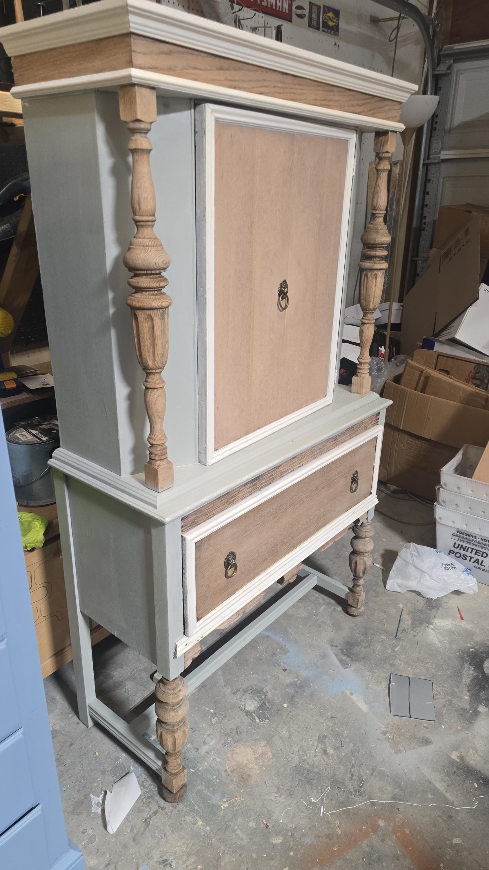 SOLD DONT BUY Jacobean Style Bar Cabinet - Etsy