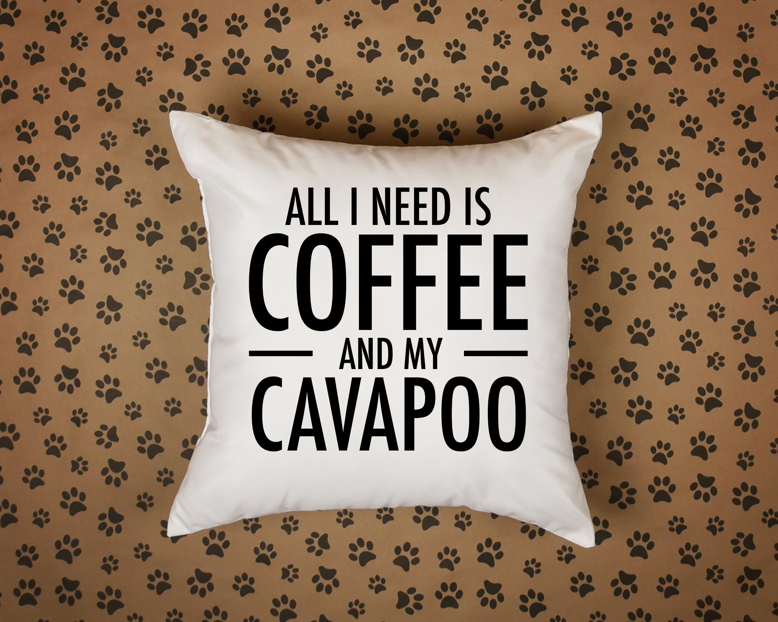 Cavapoo Pillow Cavapoo Dog Funny Cavapoo Mom Multiple | Etsy