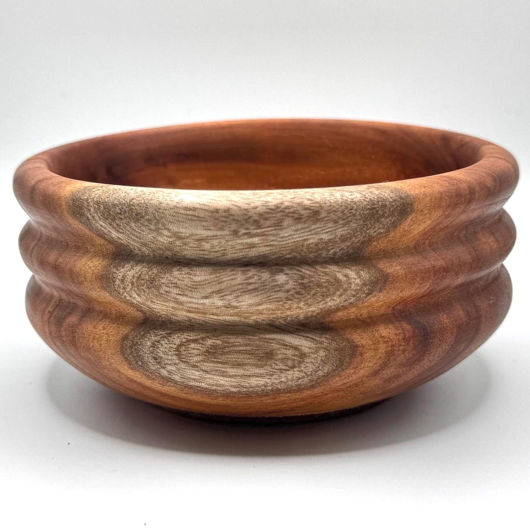 Camphor Wood Bowl - “ridges” - Etsy