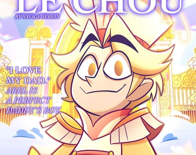 Le Chou Abel Cologne | Adam | Hazbin Hotel | Helluva Boss | Fan Merch ...