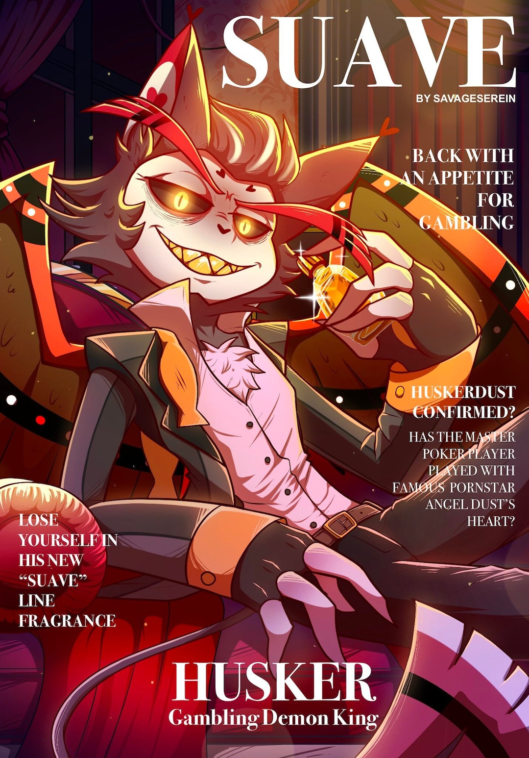 SUAVE Cologne | Husker | Hazbin Hotel | Overlord Husker | Helluva Boss ...