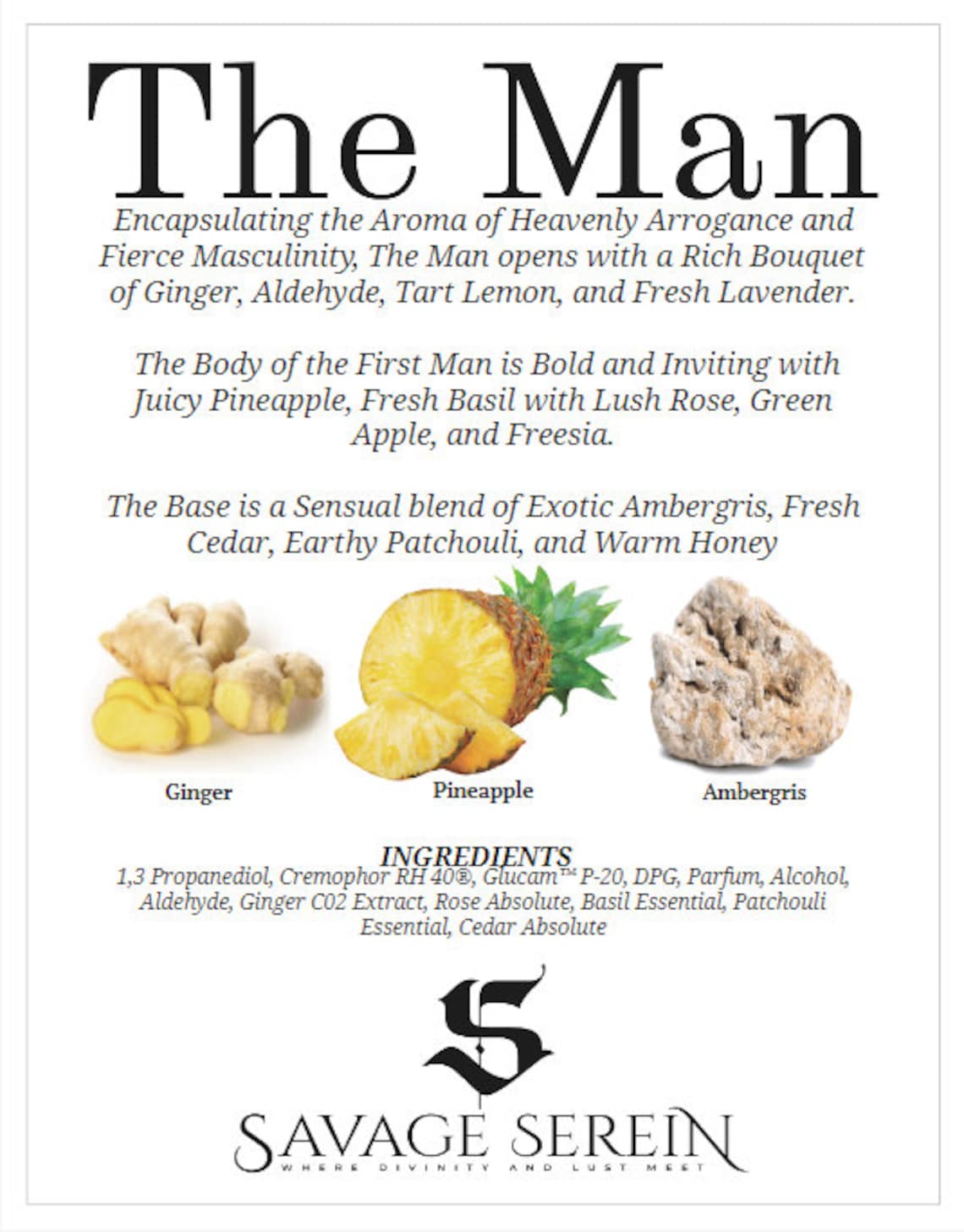 THE MAN Cologne | Adam | Hazbin Hotel | Helluva Boss | Fan Merch ...